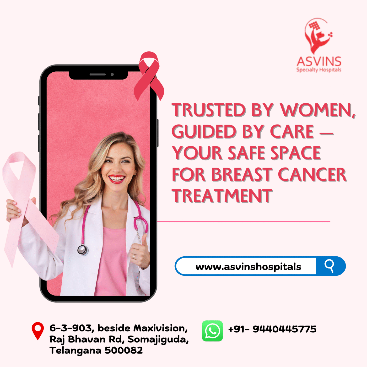 Trusted by Women, Guided by Care — Your Safe Space for Breast Cancer ...